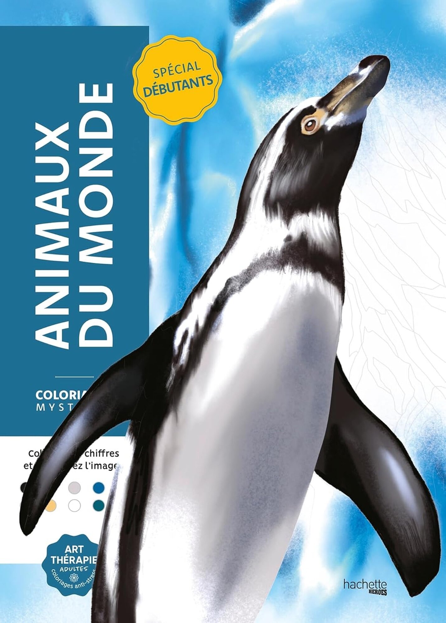 Раскраска по номерам Coloriages mysteres - Animaux du monde: Животные мира 128стр. - 2017312711