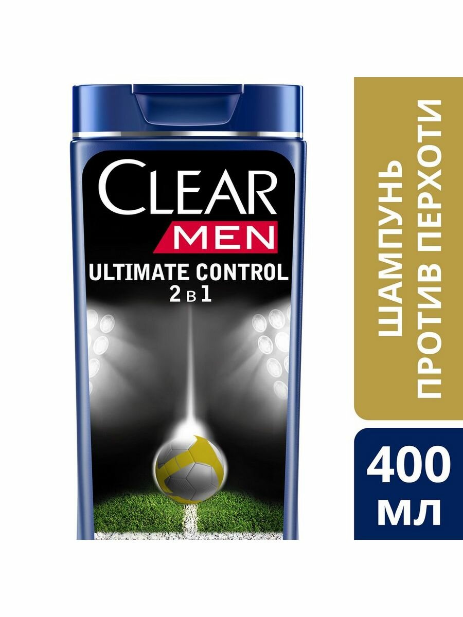 Clear Ultimate Control - 2в1 мужской , 400 мл