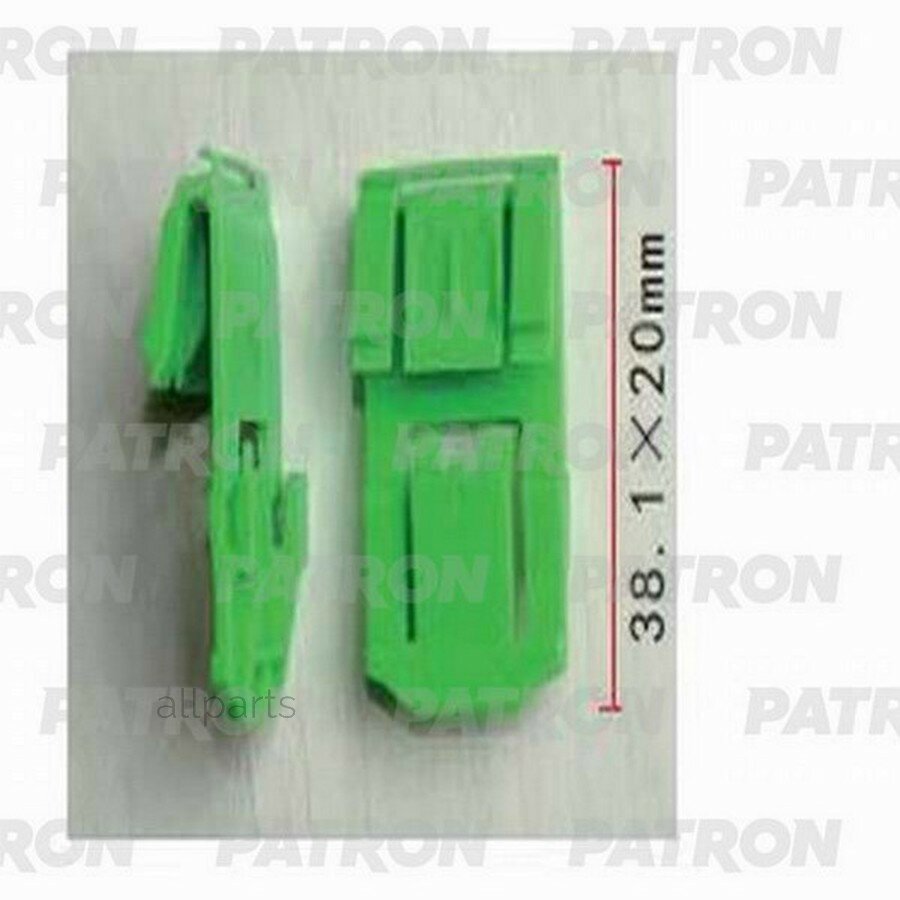 PATRON P37-1287 Скоба пластиковая Acura, Honda применяемость: стёкла, кузов - уплотнитель