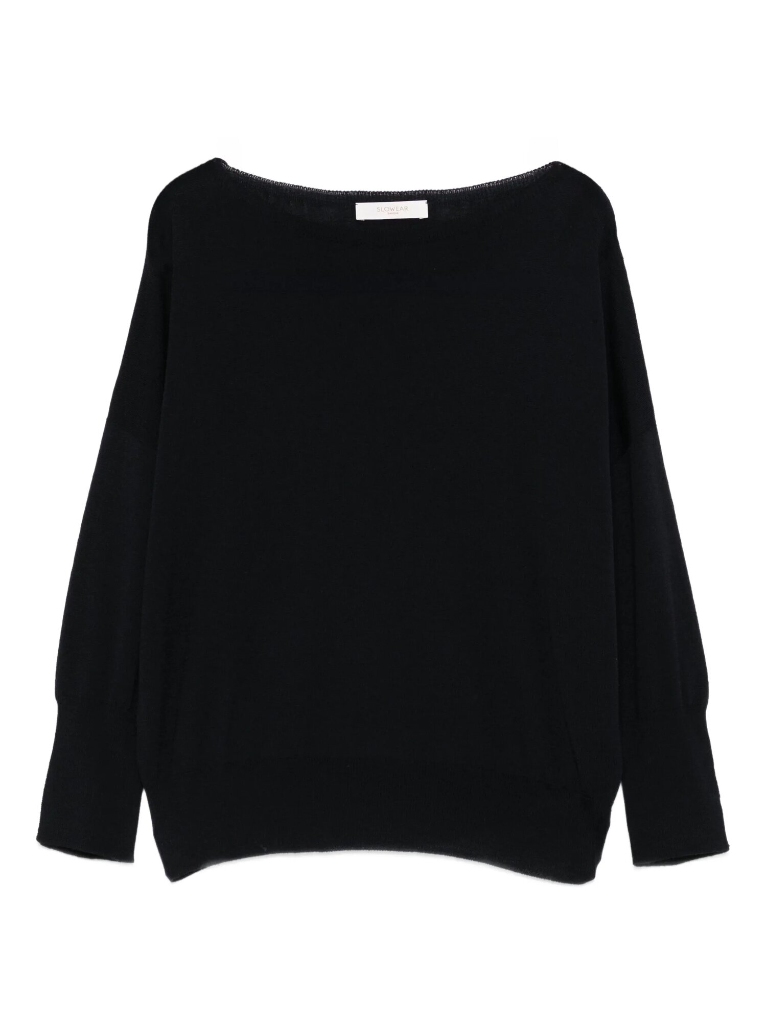 Свитер Boat-neck three-quarter sleeve sweater