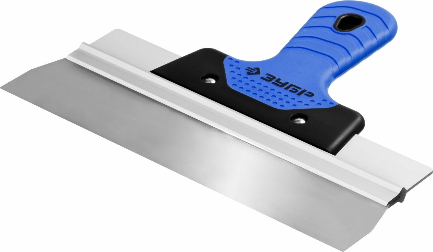 Шпатель фасадный ЗУБР, 250 мм, усиленная алюминиевая направляющая, двухкомпонентная ручка, нержавеющий 10049-25_z03