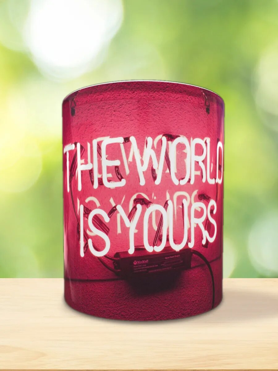 Кружка Неоновая надпись