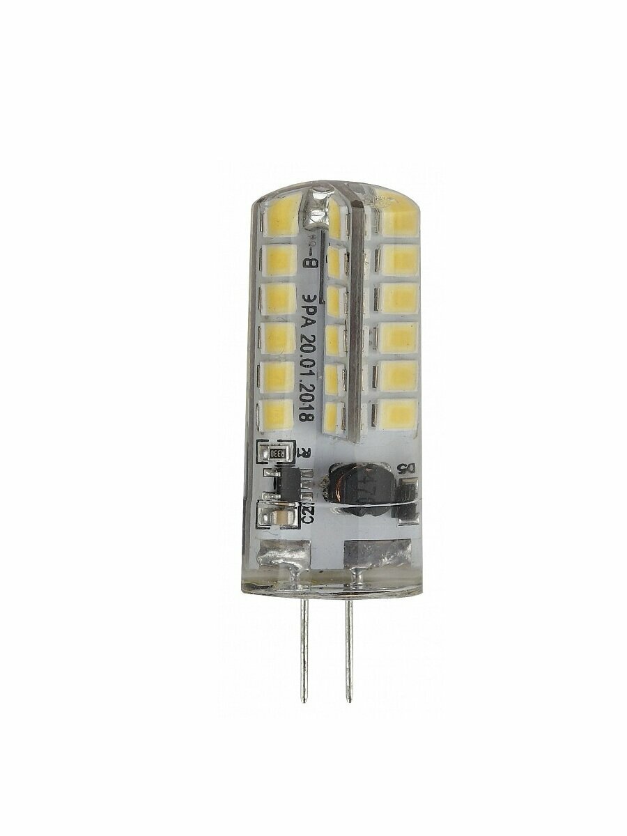 Лампа светодиодная ЭРА Б0033195 LED JC-3,5W-12V-827-G4 (диод, капсула, 3,5Вт, тепл, G4)