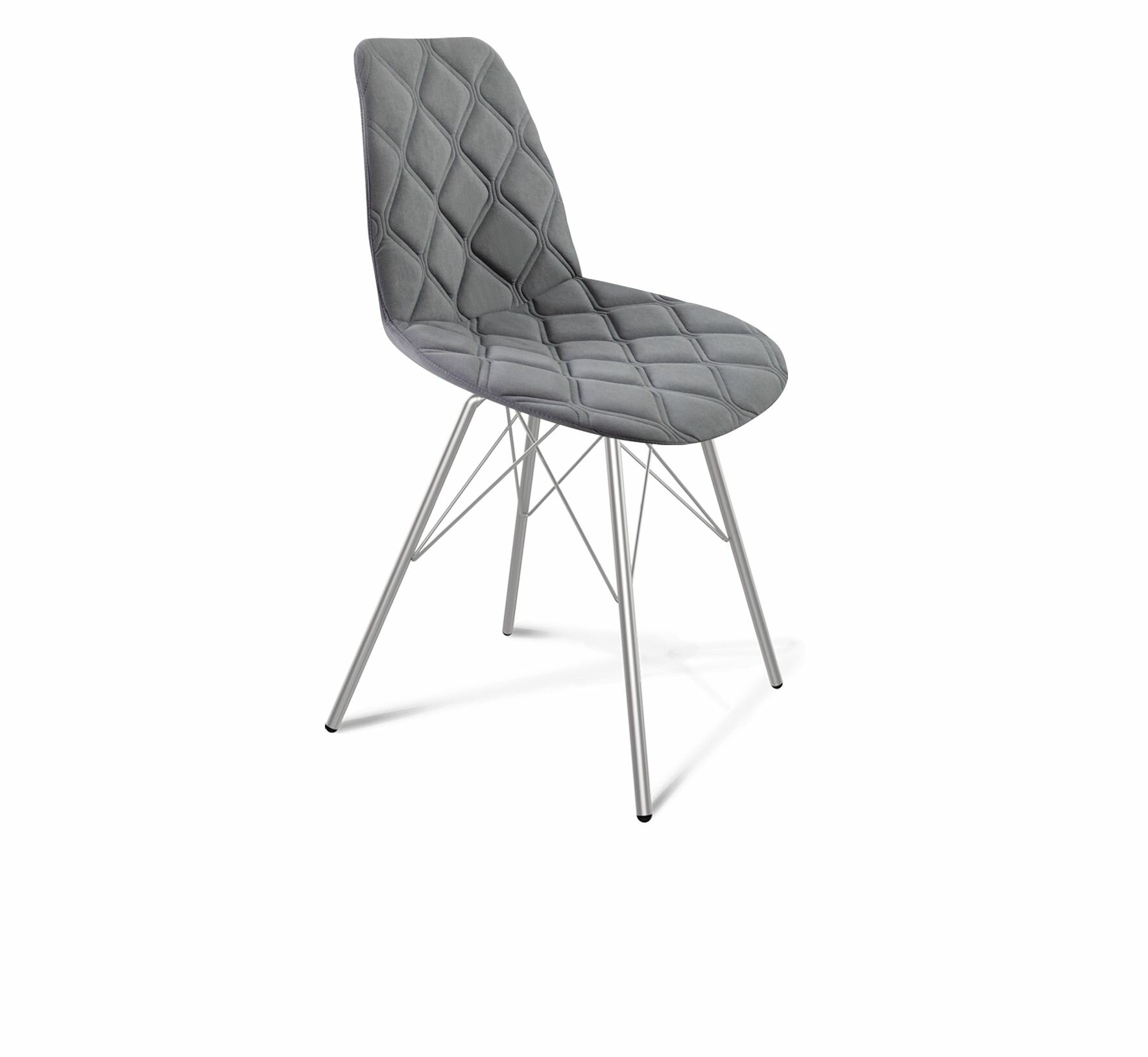 Стулья мягкие, со спинкой, на металлическом каркасе, для кухни, комплект 4 шт, SHT-ST29-C/S37 x4