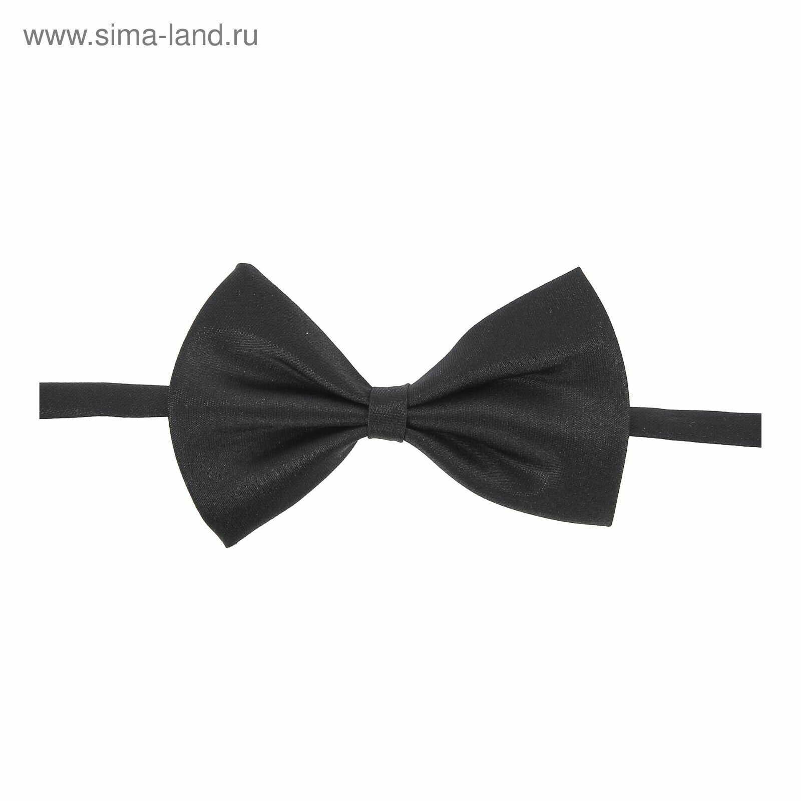 Карнавальная бабочка, цвет чёрный