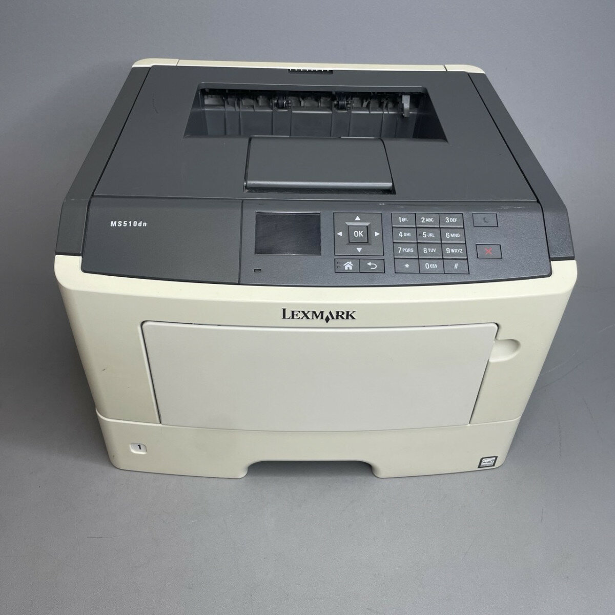 Принтер лазерный Lexmark MS510dn, ч/б, A4, белый/серый
