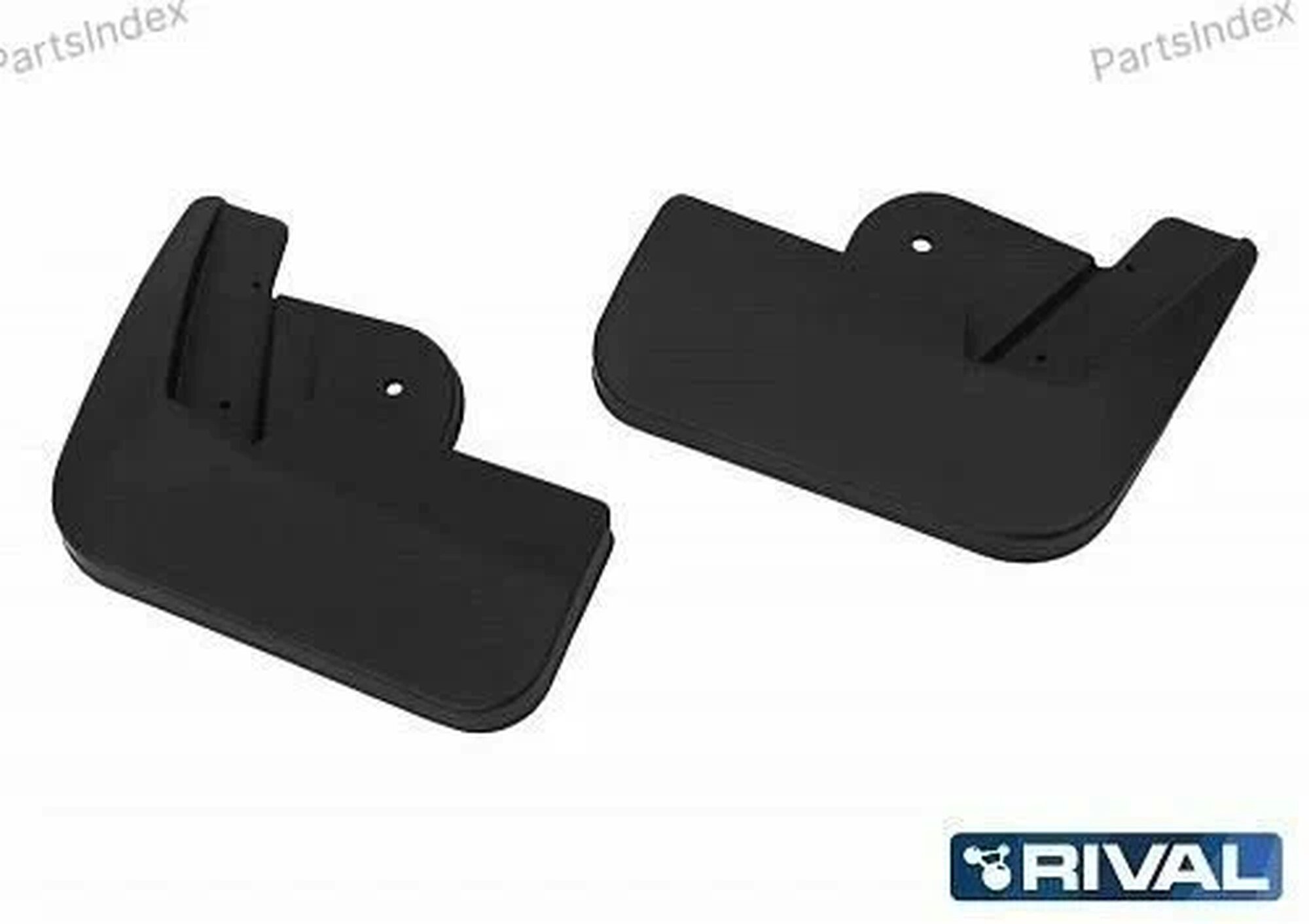 Комплект задних брызговиков, RIVAL, Subaru Forester IV 2012-2018, RIVAL 25401002