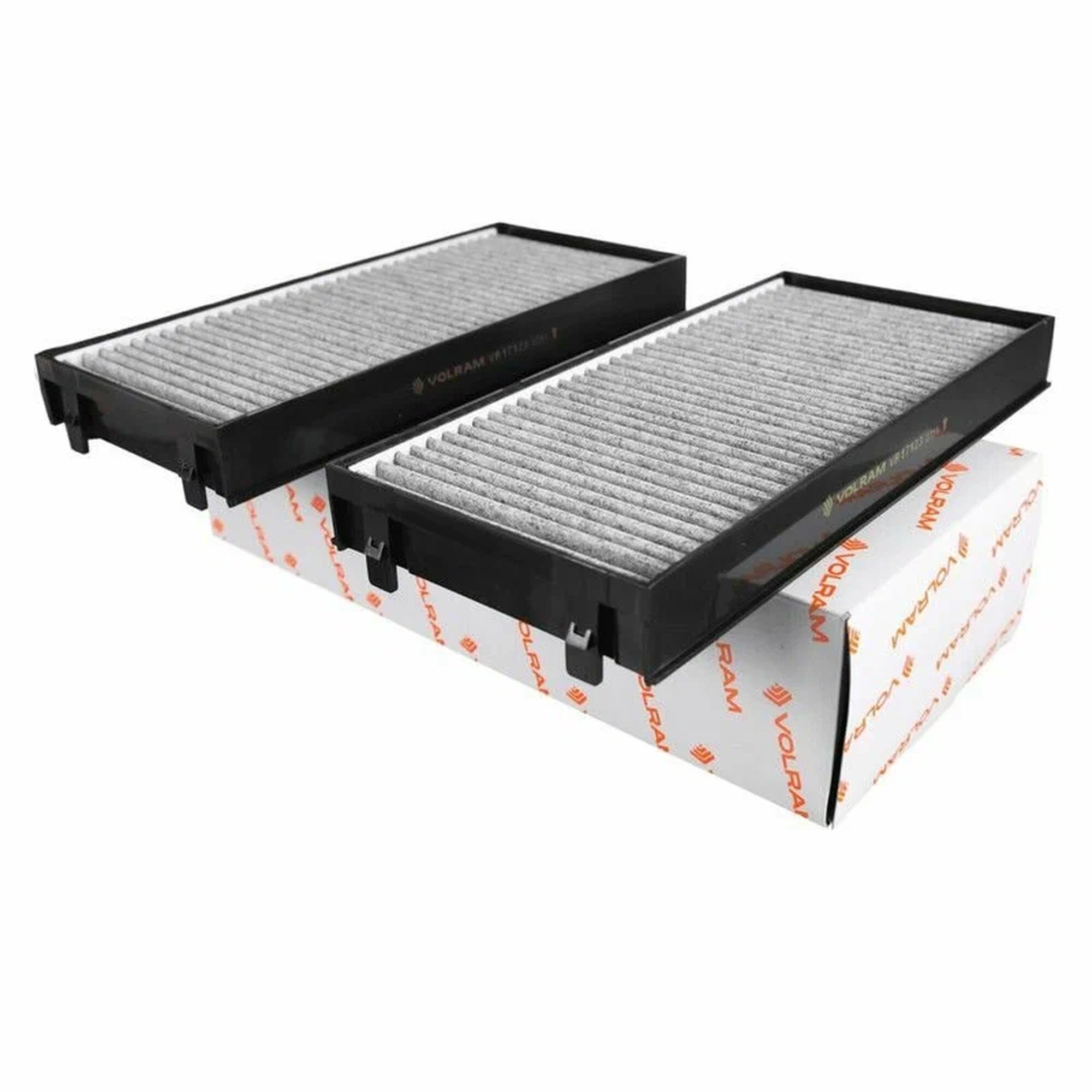 Фильтр салонный BMW X5/X6; угольный; 2 штуки, VOLRAM VR17123
