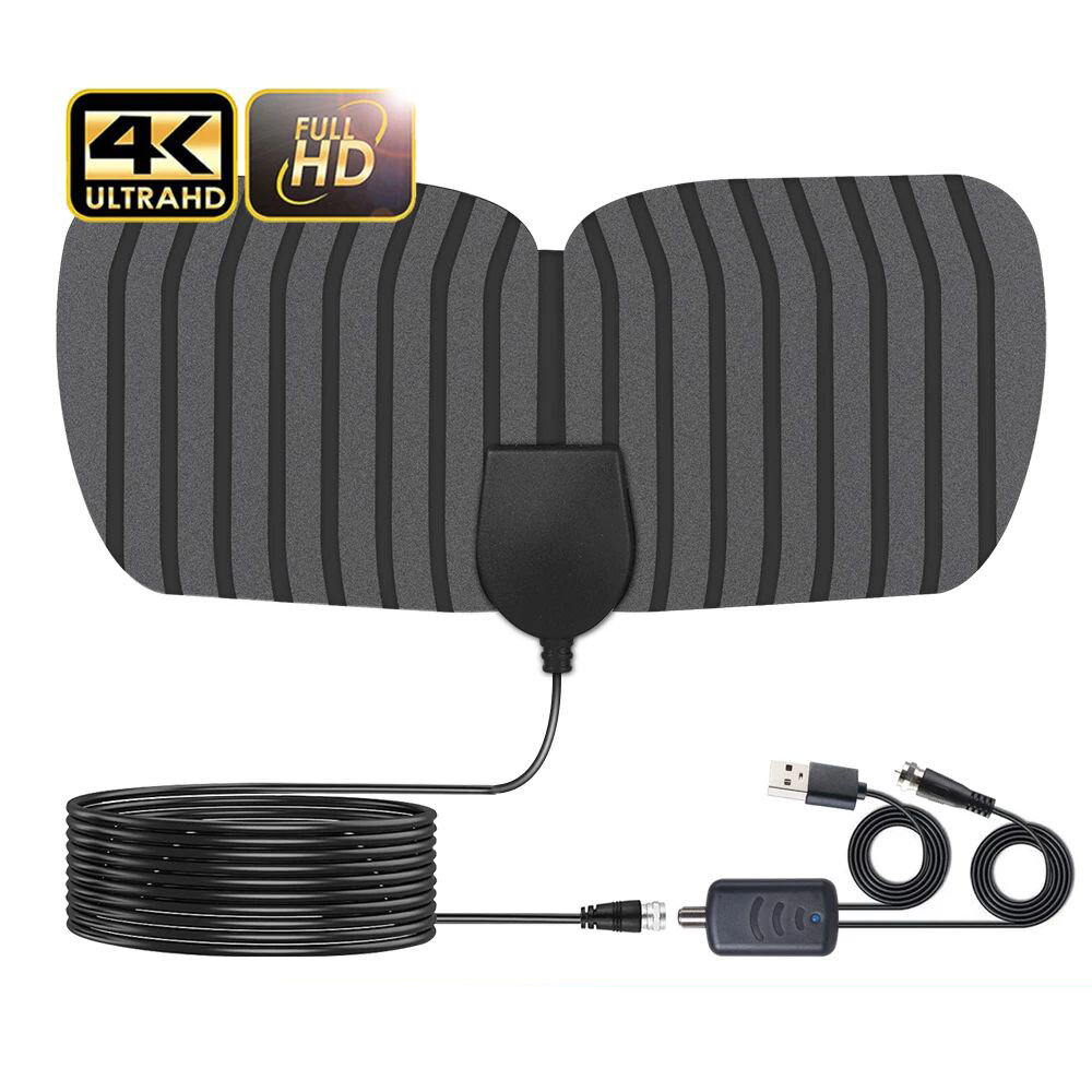 Телевизионная антенна 8K 4K для глобального цифрового телевидения 1080P 25DB с высоким коэффициентом усиления HD для наружной автомобильной антенны для автодома, внутреннего телевидения с бесплатным каналом