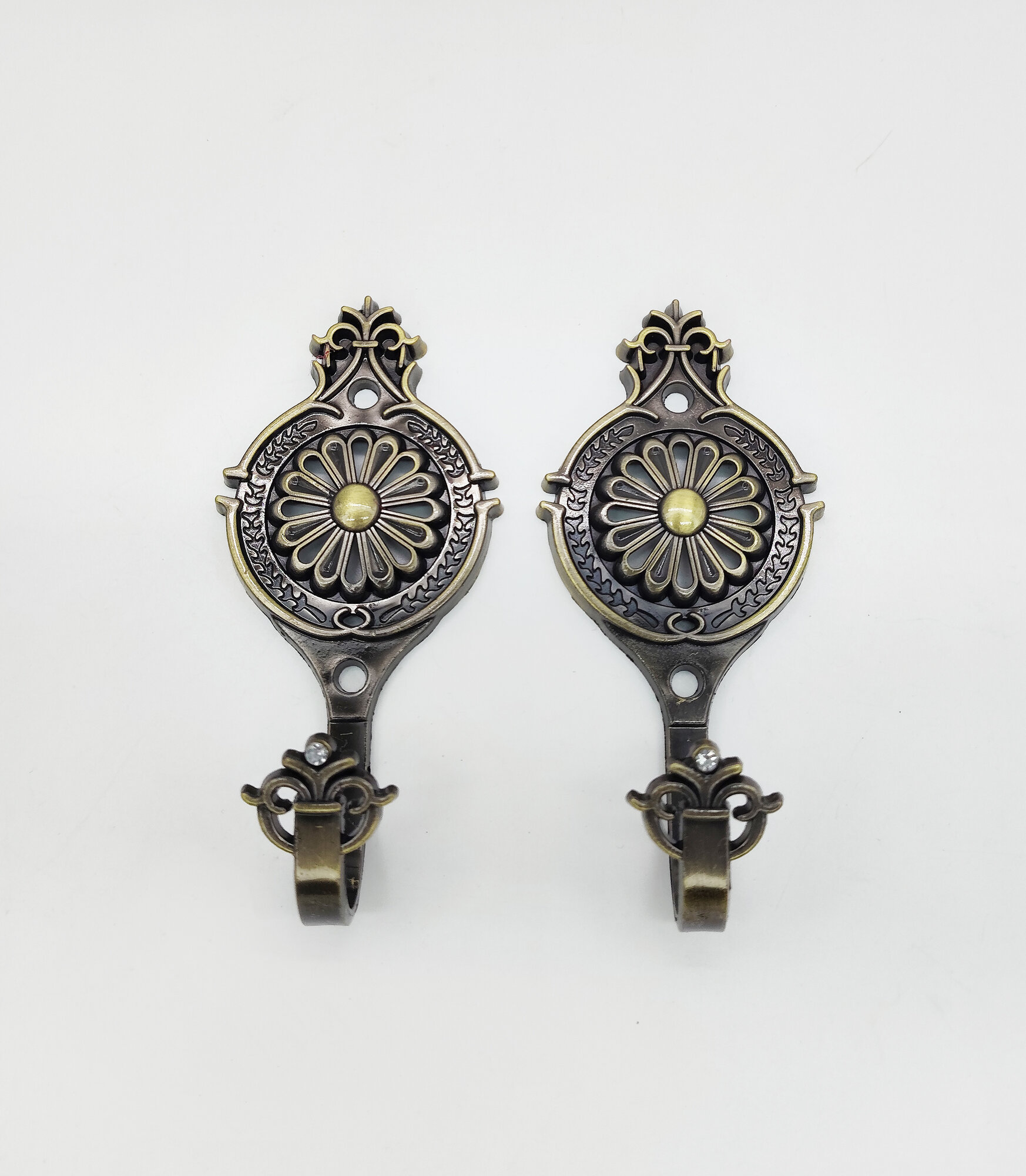 Подхват для штор "Ампир" антик, 2 шт.