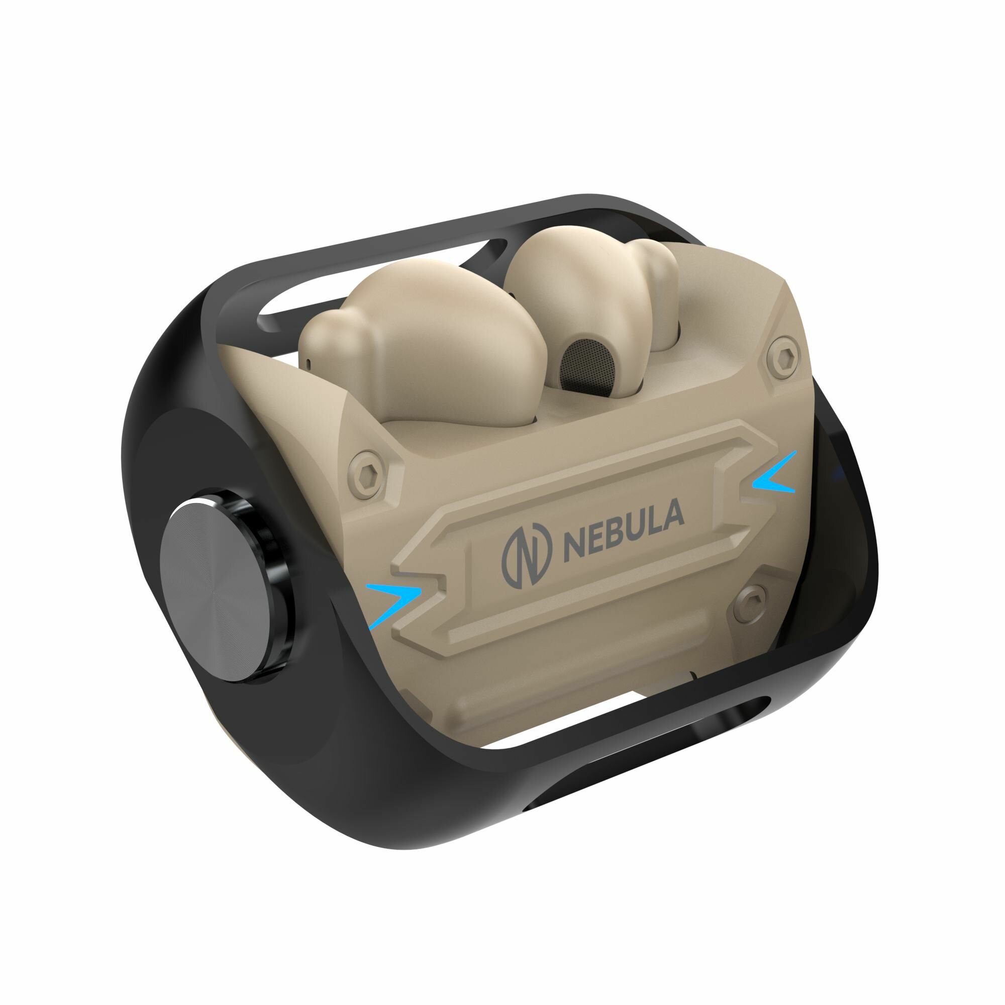 Беспроводные игровые наушники TWS NEBULA STORM бежевый (NG-TWS11)