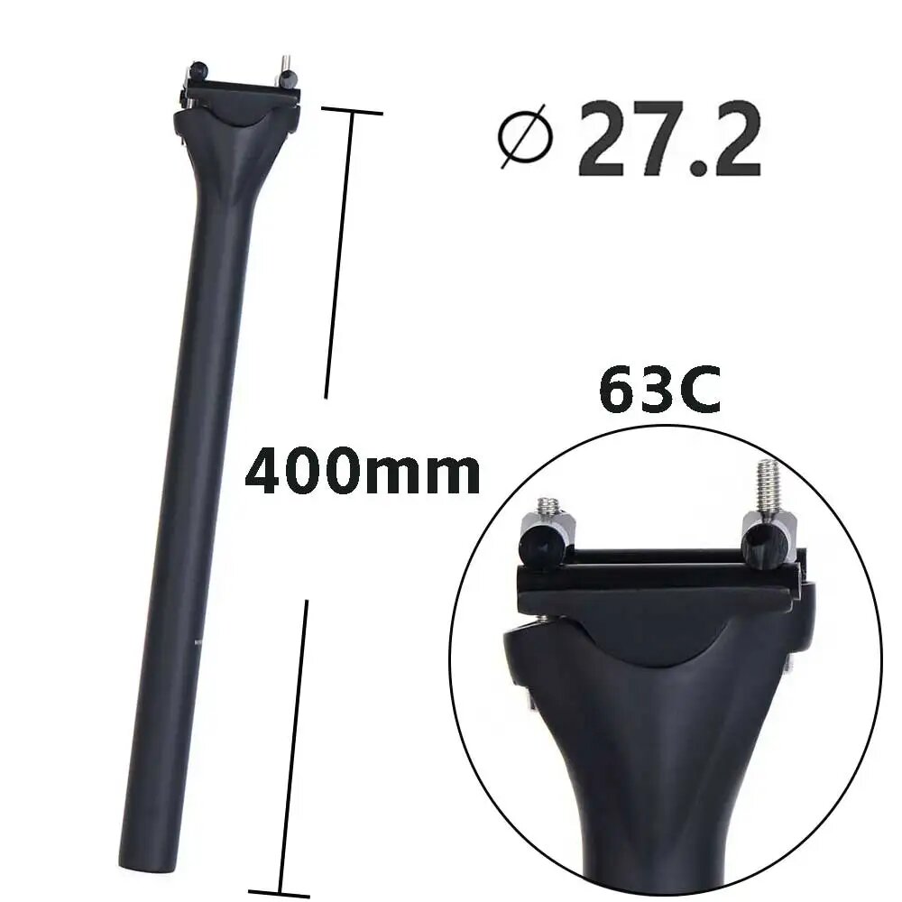 Подседельный штырь 27.2x400mm, 63C
