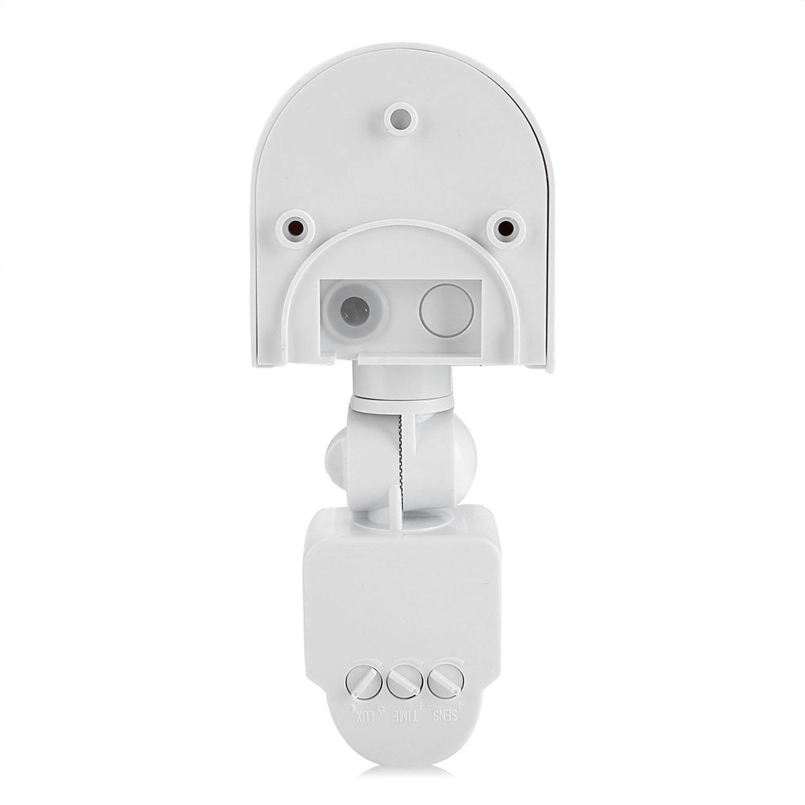 Выключатель-детектор на основе инфракрасного датчика движения тела PIR, регулируемый, 110В-240В (черный) для лампочек, вытяжных вентиляторов, сигнализаций и осветительных приборов