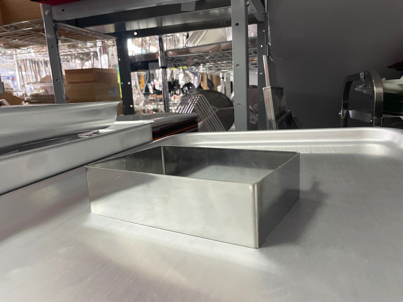 Форма кондитерская из нержавеющей стали "Прямоугольник" 18х12см h-5см 1мм