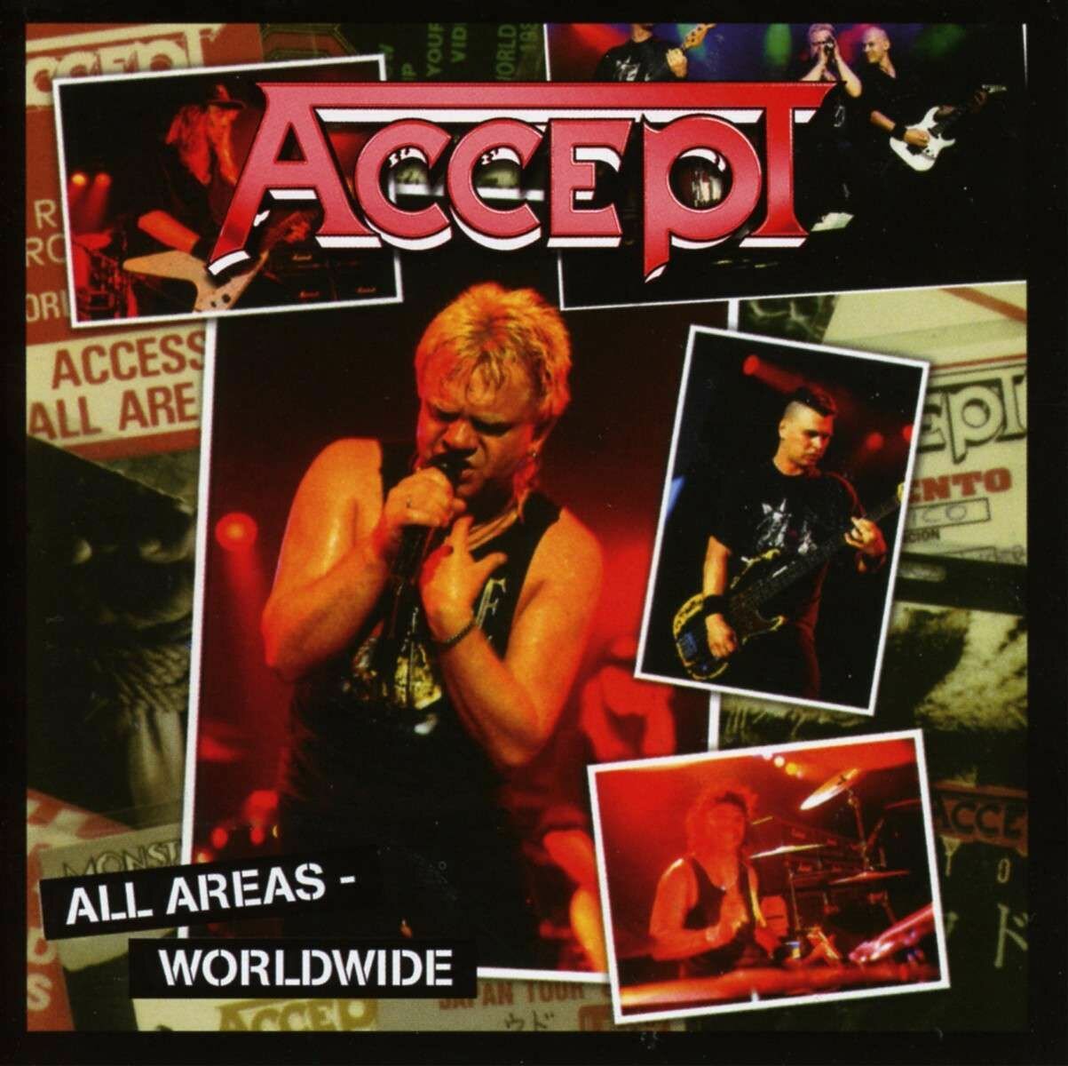 Диск Accept - All Areas-Worldwide: Live 1993 - 1994 (2 CD)