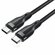 Кабель для зарядки и передачи данных AceFast C8-03, 60Вт, C/C 1.2м, черный
