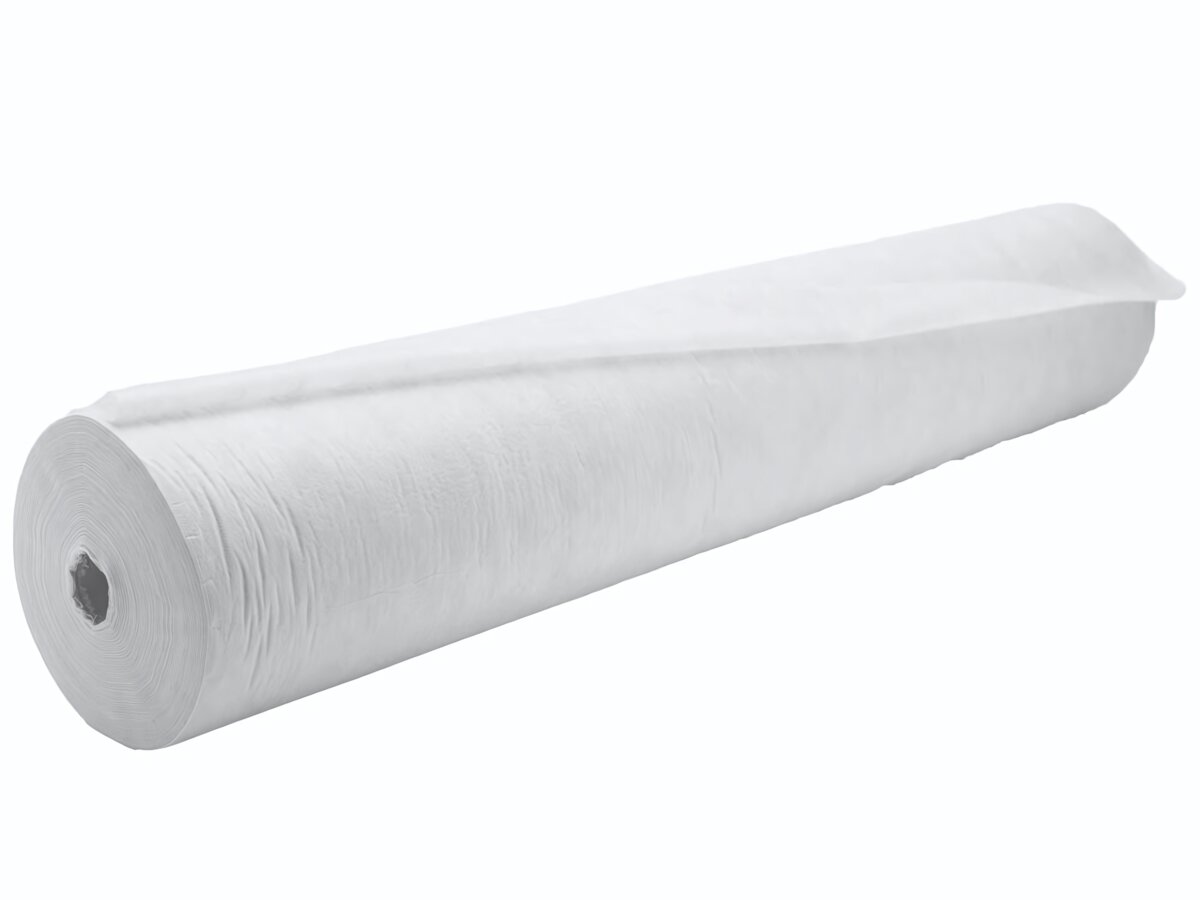 Спанбонд №60, белый, 3,2м x 150м, универсальный укрывной материал