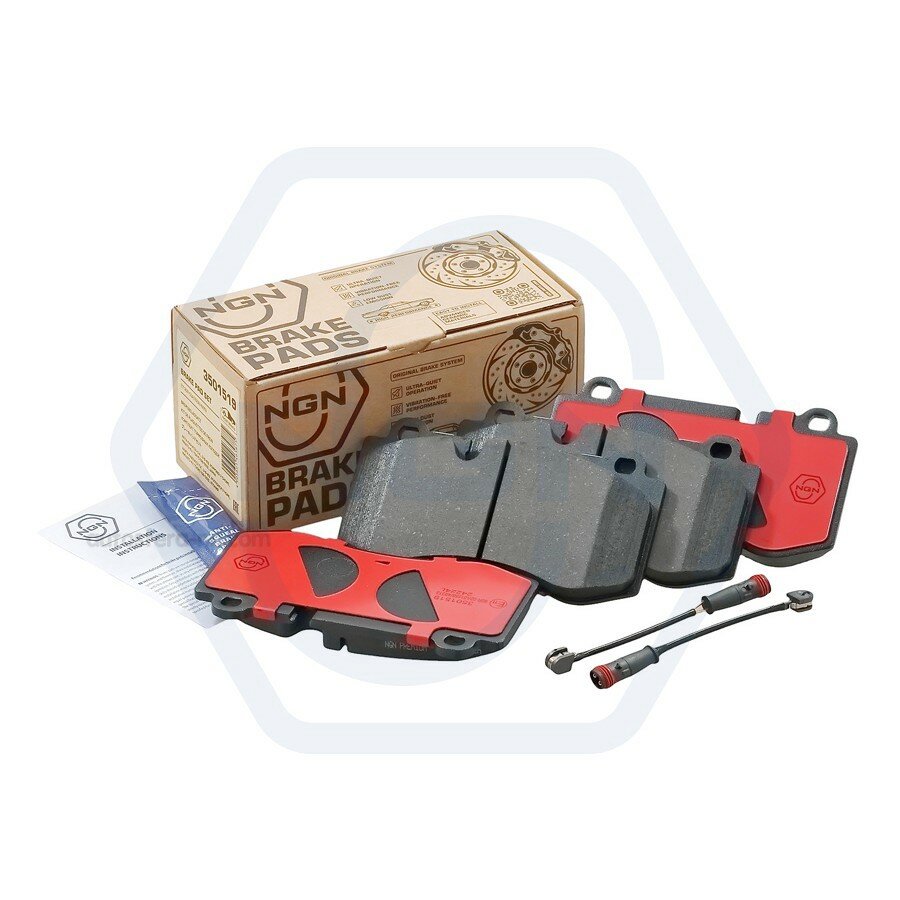 NGN 3501519 Колодки тормозные дисковые керамические, передние MERCEDES-BENZ E500(W211) 06-08 / S600(W221) 05>