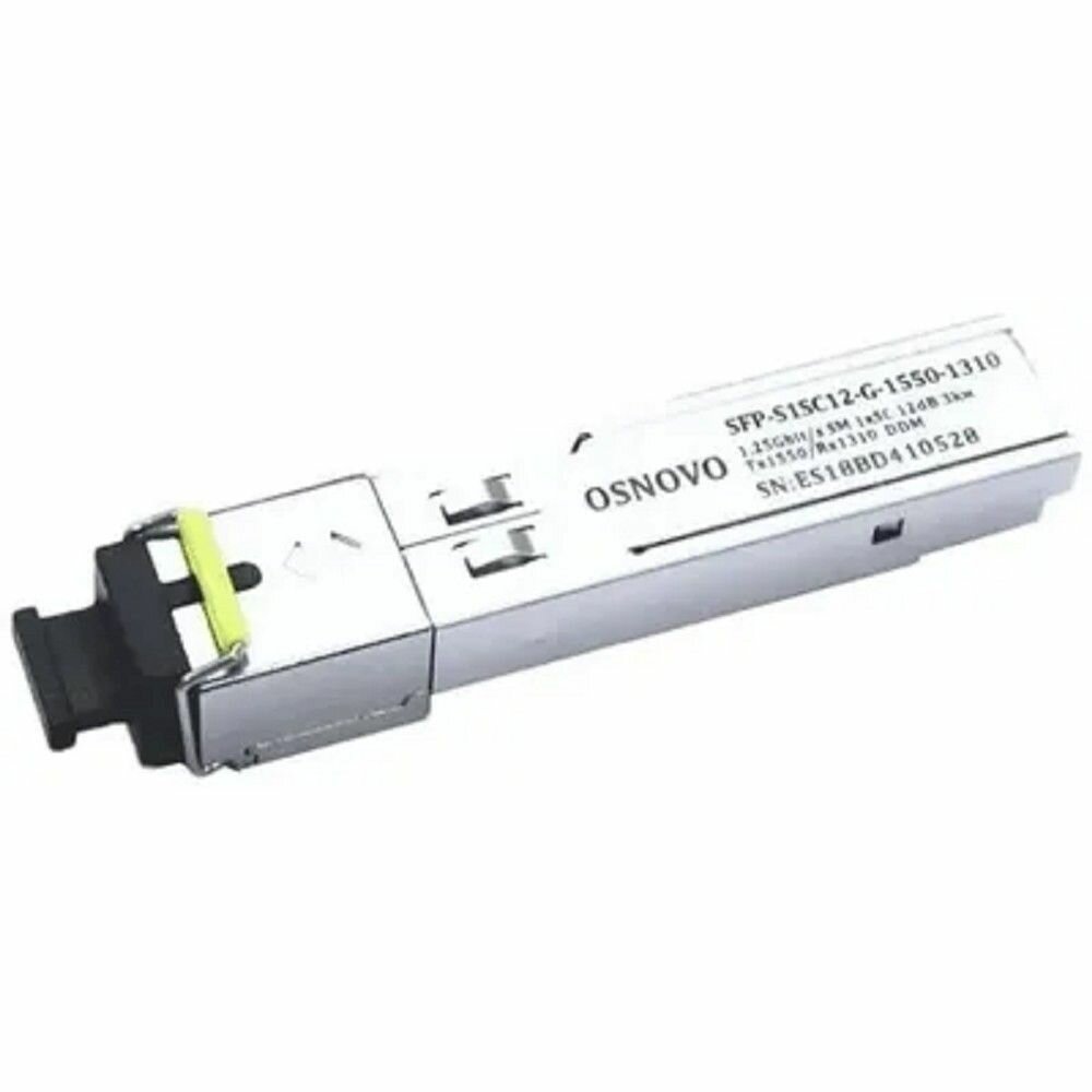 Osnovo Коммутаторы, модули, беспроводное оборудование SFP - S1SC12 - G - 1550 - 1310 Оптический SFP Модуль.