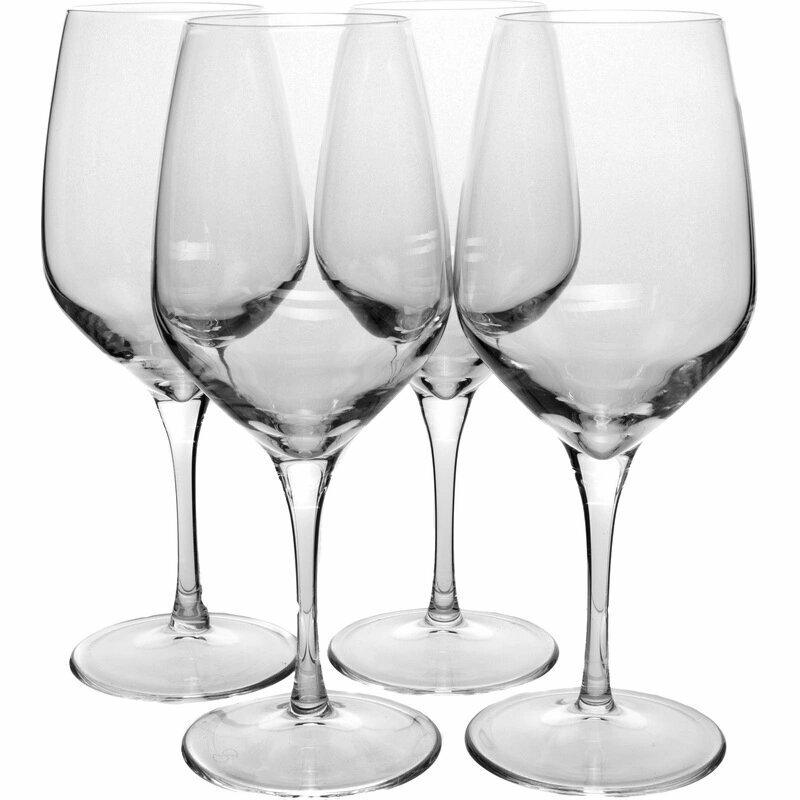 Бокал напа 470 мл, 4 шт, утонченная кромка