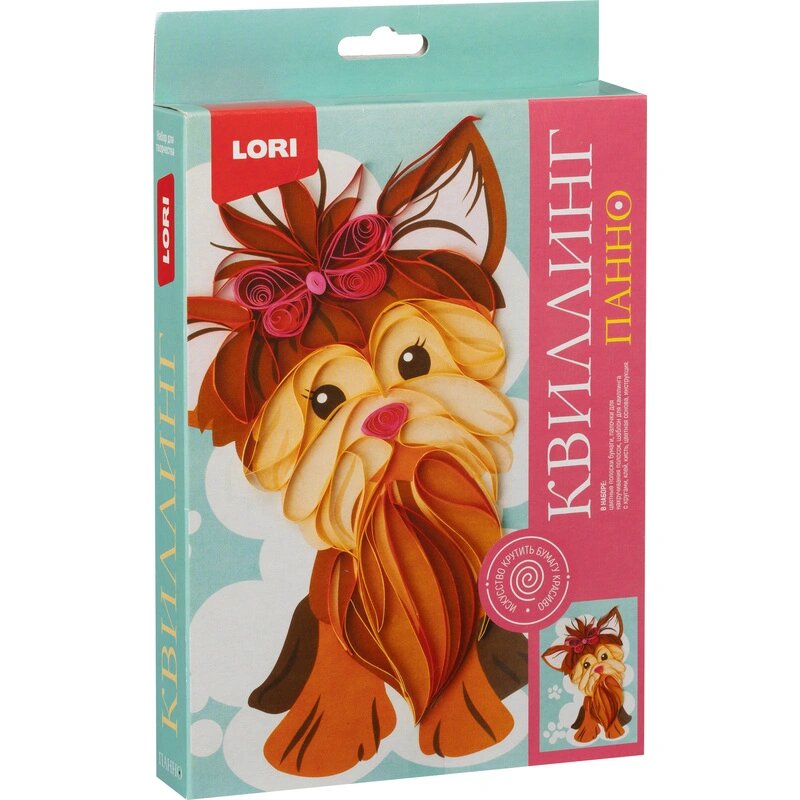 Набор для квиллинга Милый щенок, Квл-041