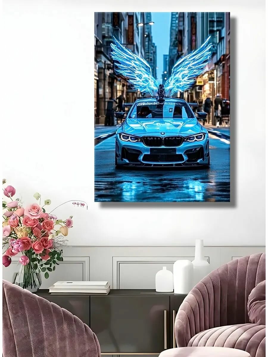 Картина "Крылья света", для интерьера 50х70см 1шт.