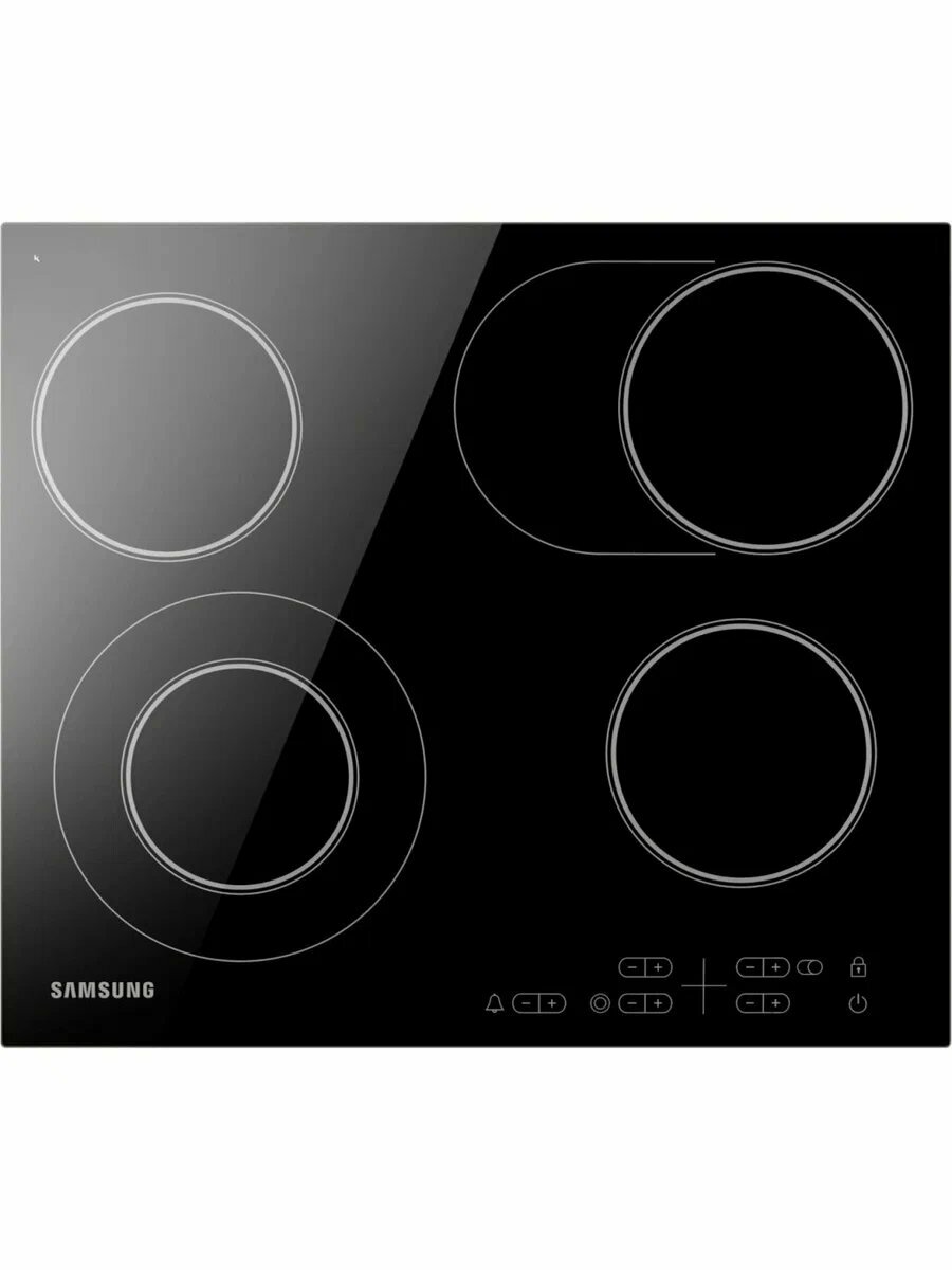 Варочная поверхность Samsung NZ64T3516AK/WT черный