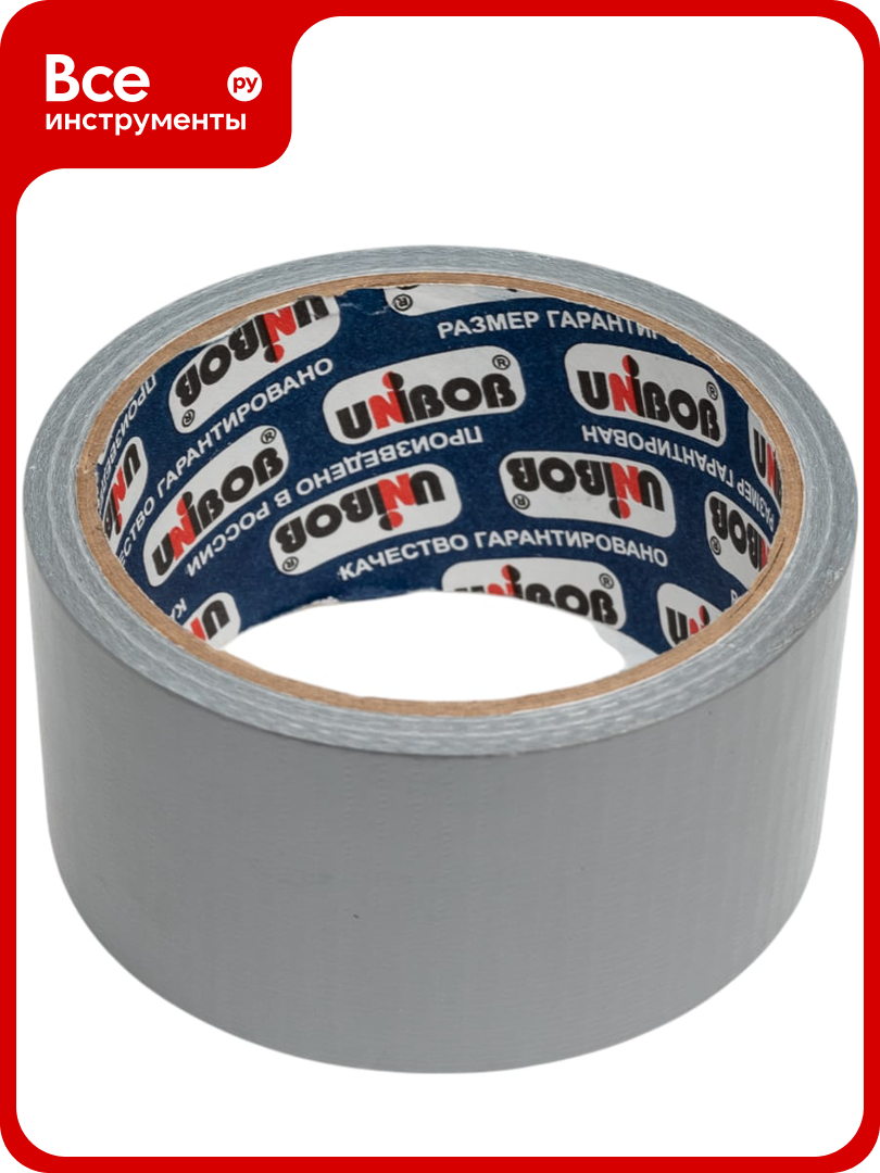 Скотч OSTEC армированный САС — армированная лента с волокнистым усилением, серый цвет, для строительства