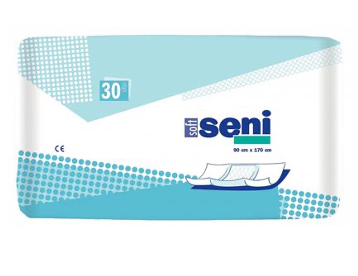 Пеленки Seni Soft, 90х170 см, 30 шт. (с крылышками)