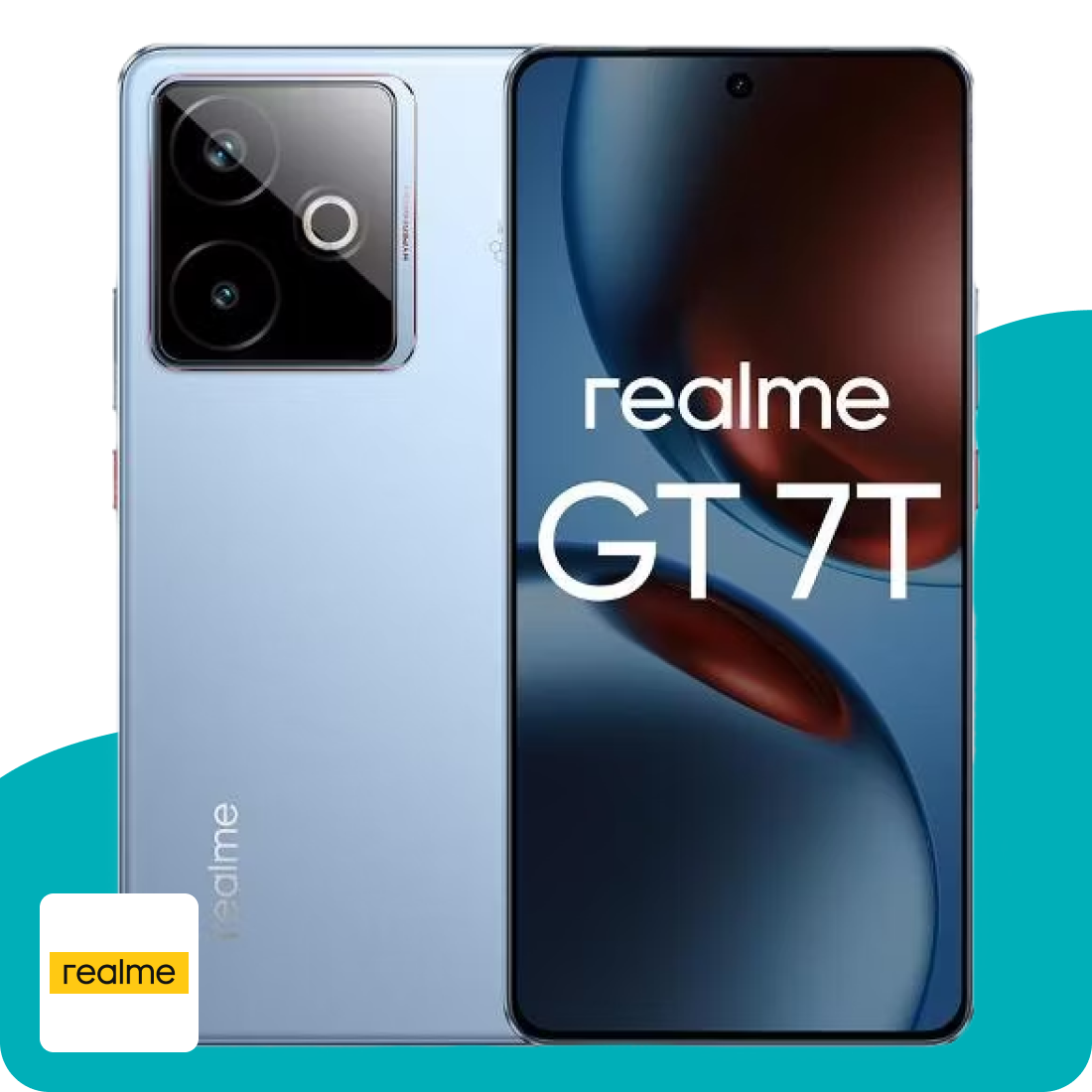 Смартфон Realme GT 7T 12/512Gb, синий/Blue, Dual nano-sim RU