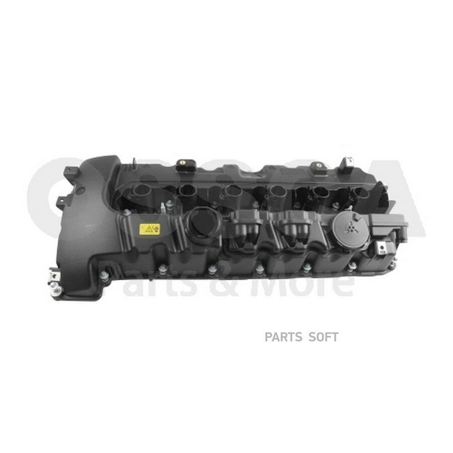 OSSCA 54496 Клапанная крышка головки блока цилиндров с прокладкой - пластик BMW 3 (E90, E91, E92, E93), 5 (E60, E61,