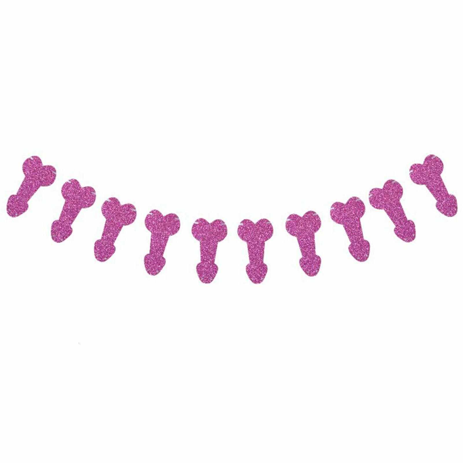 Мексиканский тематический праздничный флаг для украшения одиночной вечеринки-фиолетовый