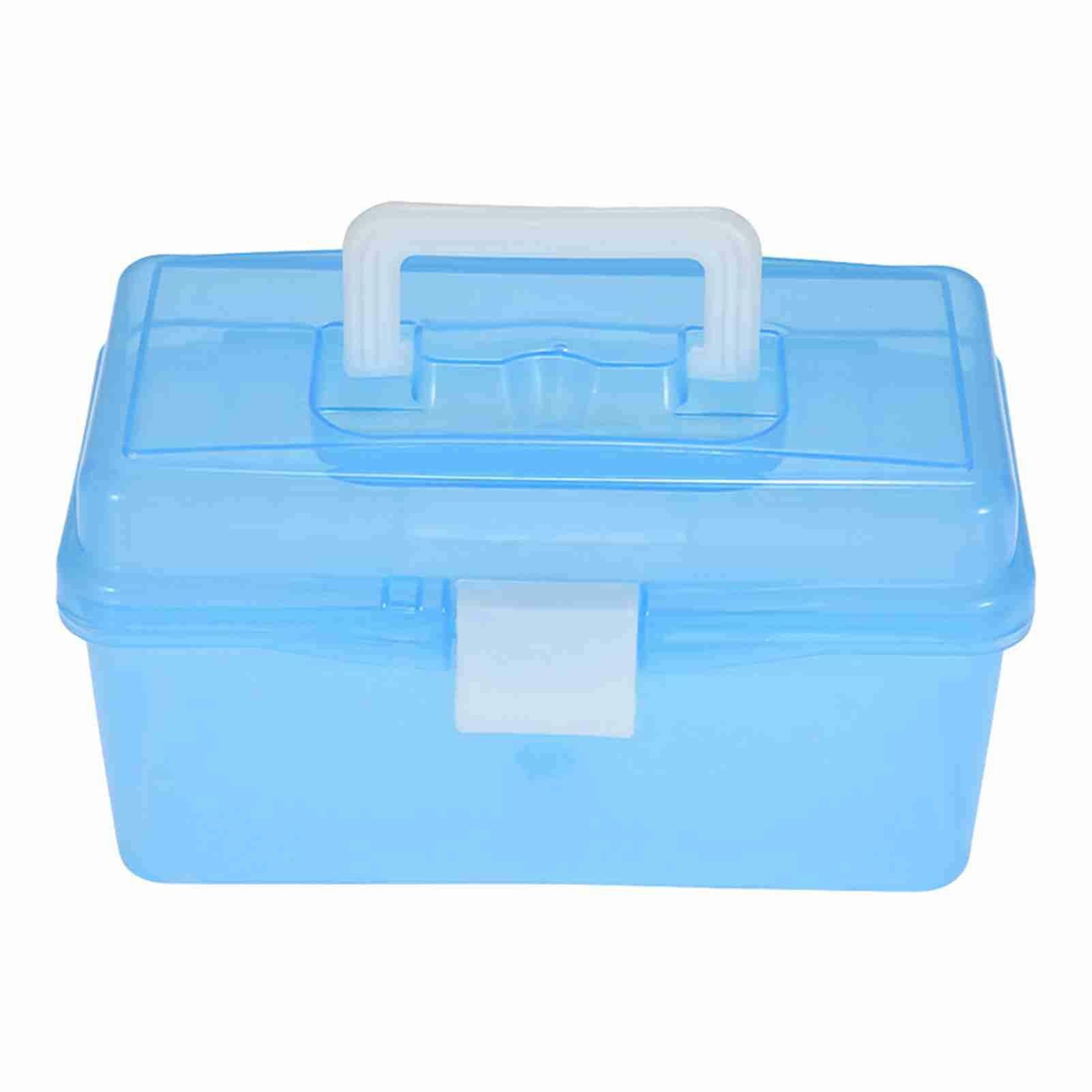 Прозрачный пластиковый ящик для хранения художественных принадлежностей, акварель, масляная живопись, универсальный чехол, портативный для художников, студентов