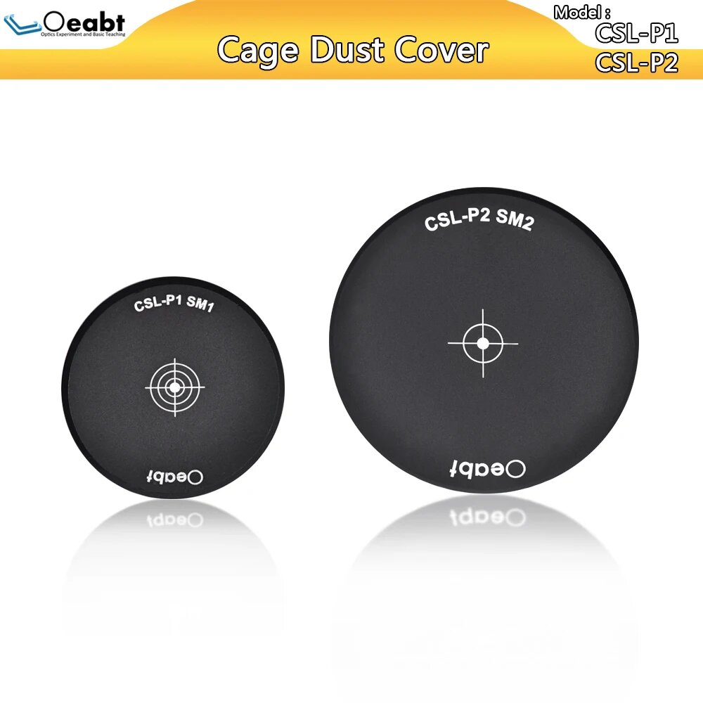 CSL-P1 Торцевая крышка Трубка объектива Пылезащитная крышка Выравнивающая пластина Мишень для лазерного выравнивания Мишень Sm1 Резьба C Светозащитная крышка Oeabt, CSL-P1 x2