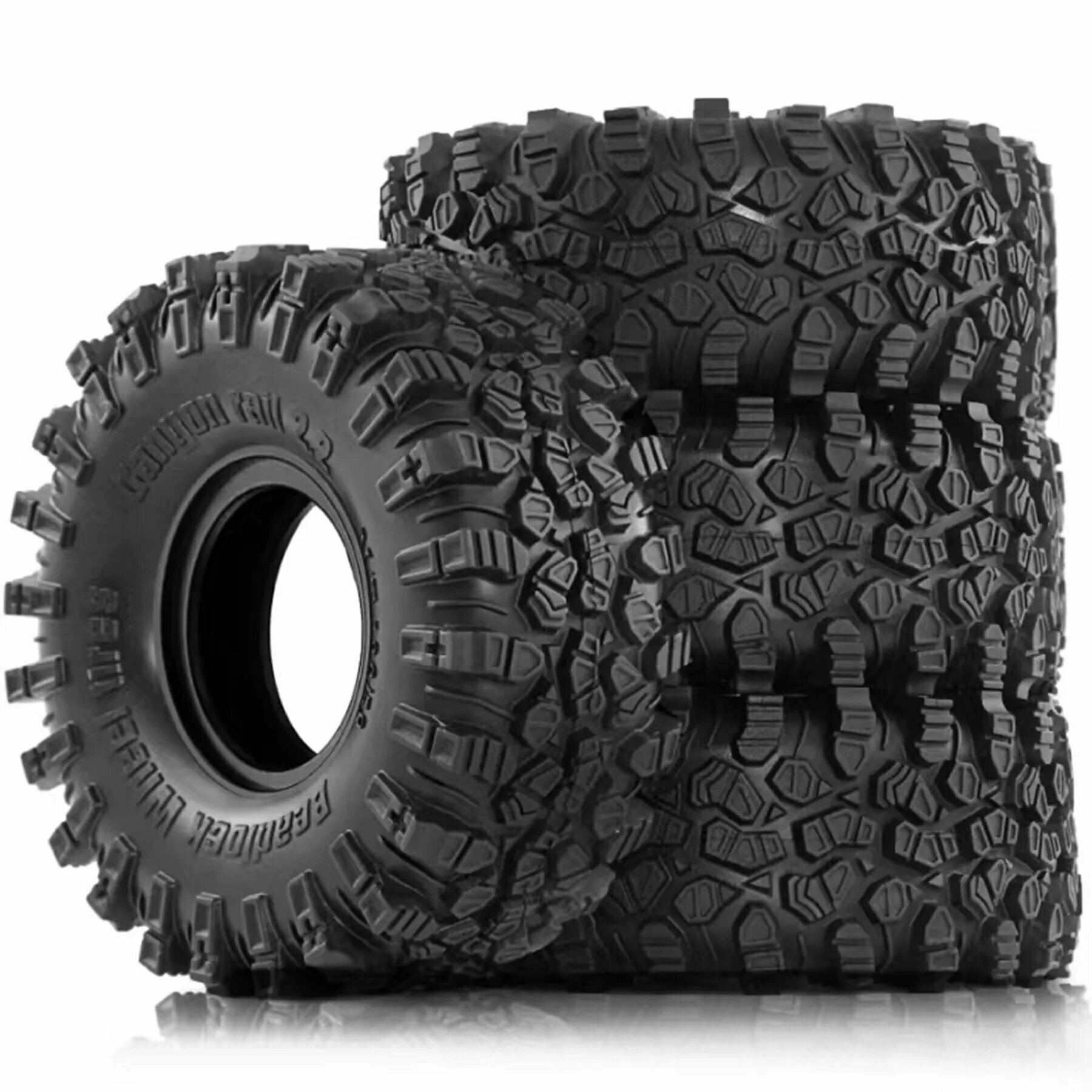 Гусеничные шины резиновые 2.2 дюйма для RC автомобиля Axial SCX10