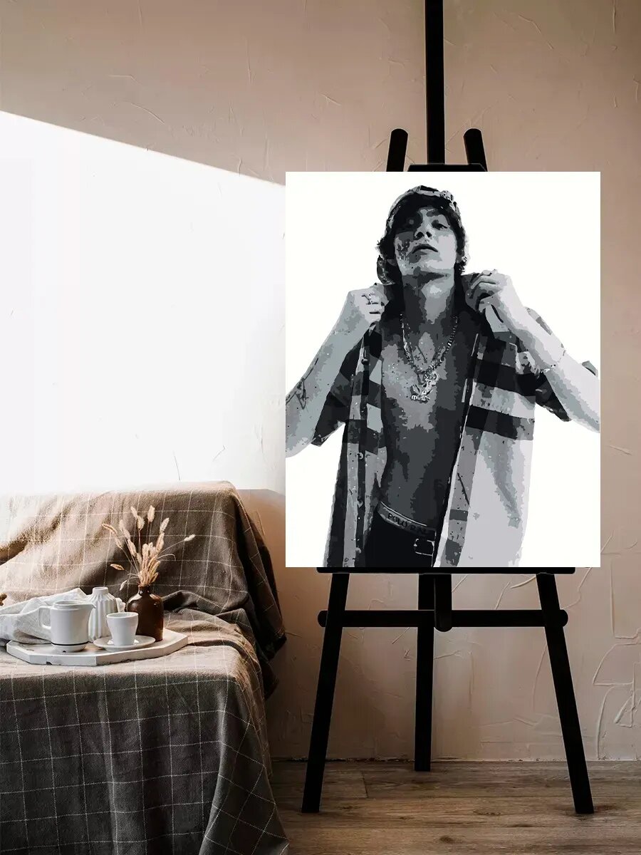 Картина по номерам OG Buda Рэпер-Музыка Рэп