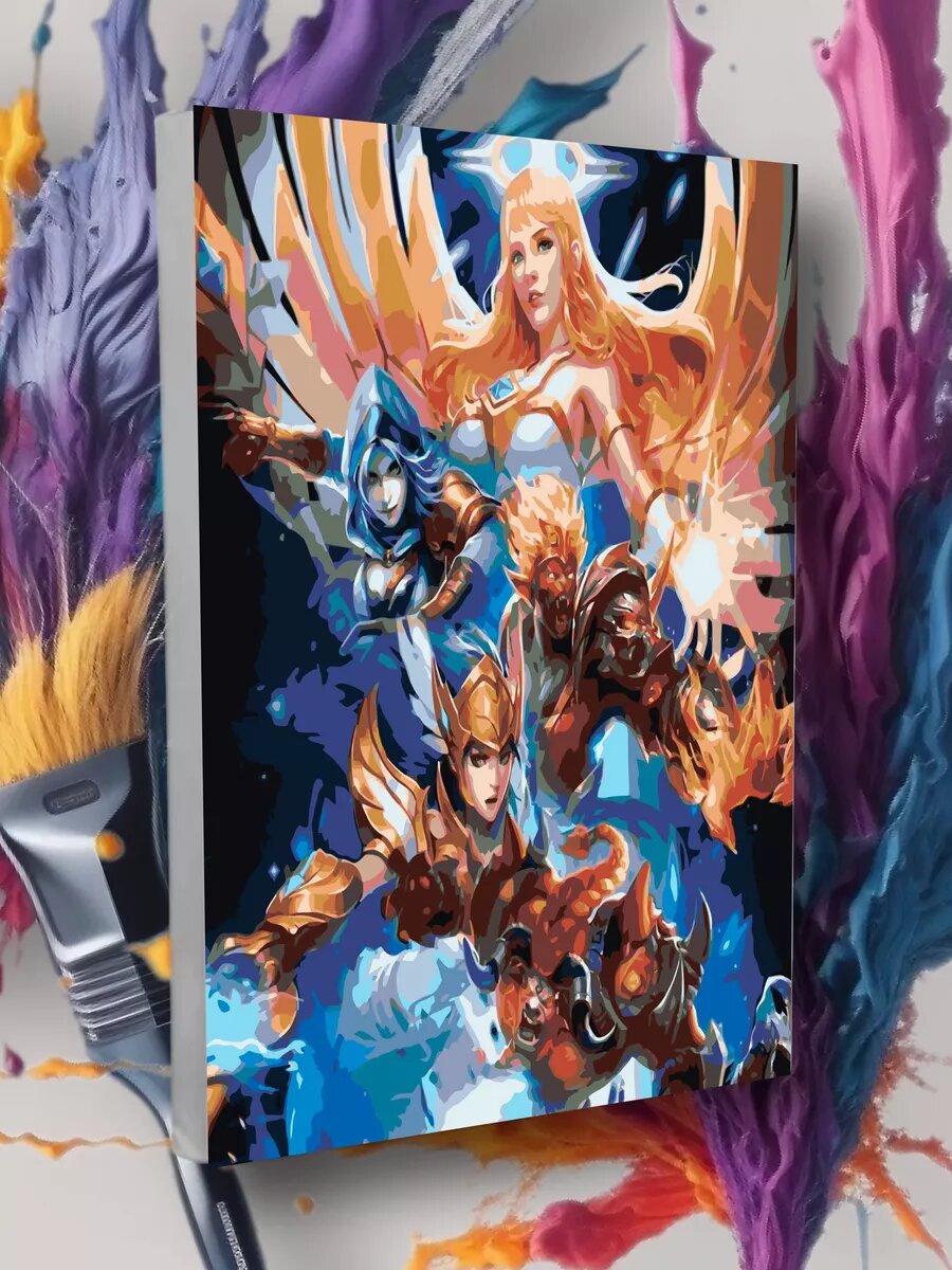 Картина по номерам Mobile-Legends