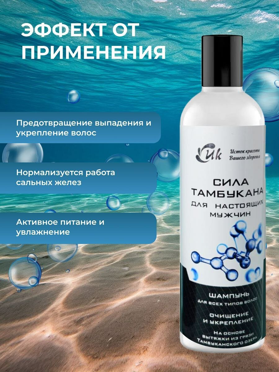 Шампунь для Мужчин Очищение, Укрепление