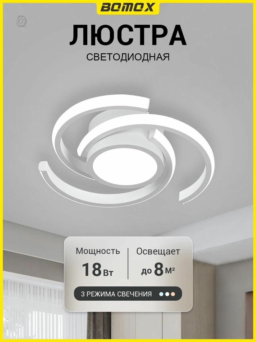 Современный квадратный светодиодный световой короб-стильное освещение