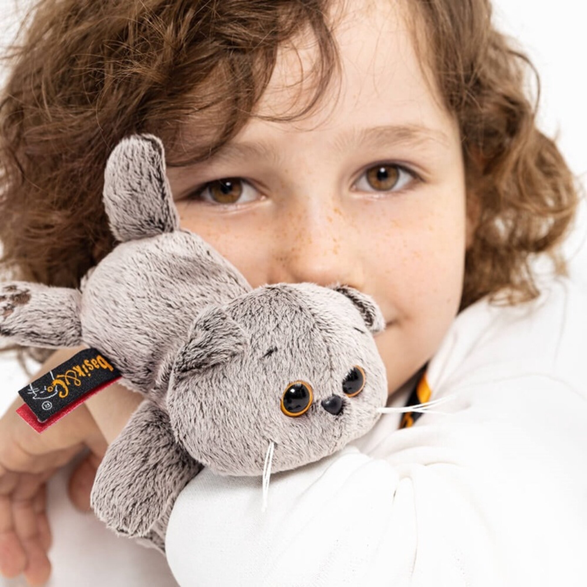 Мягкая игрушка "Басик с бантиком на браслете", 11 см Kta-003