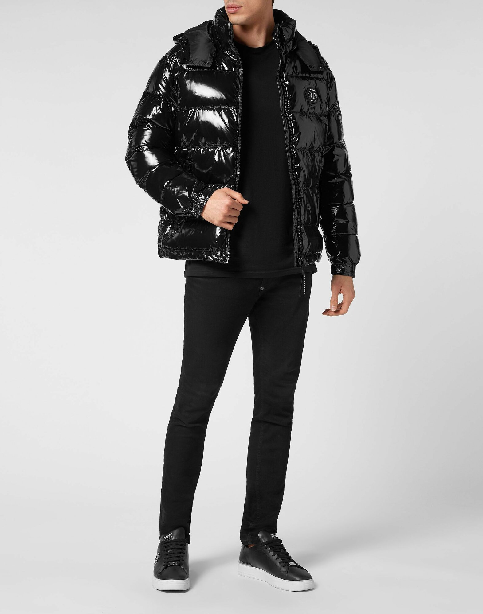 Куртка спортивная PHILIPP PLEIN Осень-зима 2023, размер 54, черный — фото 1