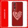Чехол на Honor 90 / Хонор 90 с принтом "Love heart 1 - 14 февраля"