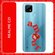 Чехол на Realme C21 / Реалми С21 с принтом "Amour lips - 14 февраля", прозрачный