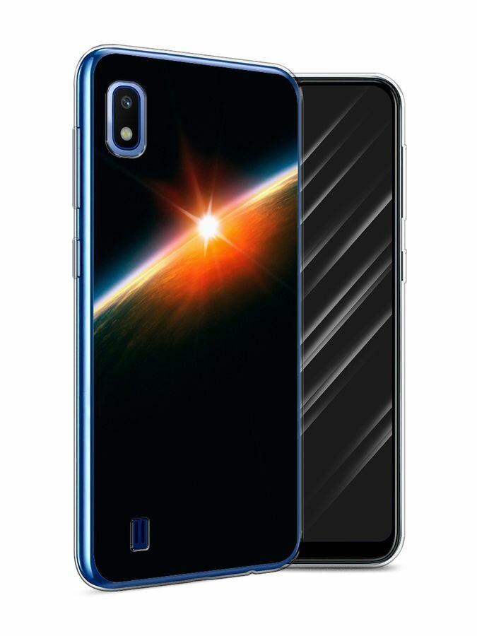 Чехол на Samsung Galaxy A10 / Самсунг Галакси А10 с принтом "Космос 9"