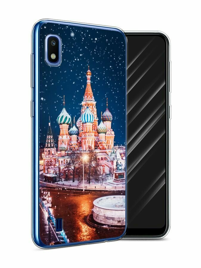 Чехол на Samsung Galaxy A10 / Самсунг Галакси А10 с принтом "Москва 1"