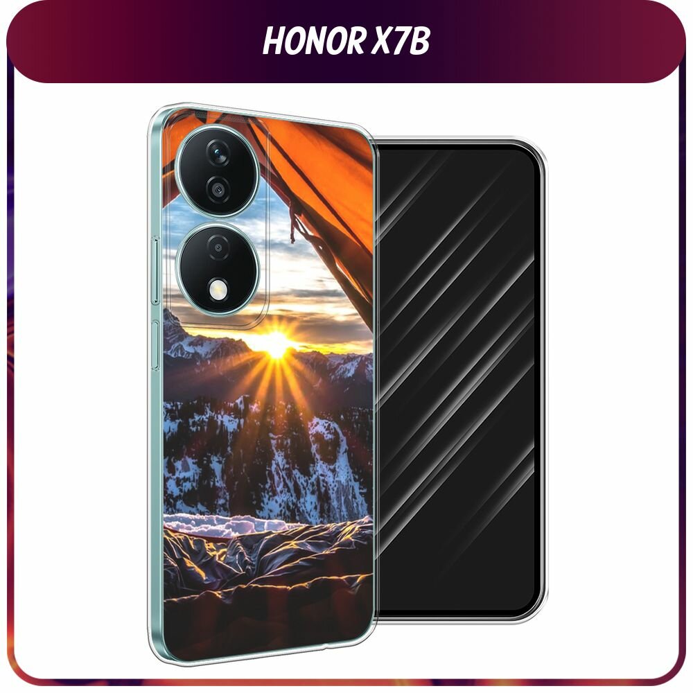 Чехол на Honor X7B/90 Smart / Хонор X7B/90 Смарт с принтом "Горы 7"