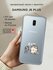 Чехол на Samsung Galaxy J6 + / Самсунг Галакси J6 Плюс 2018 с принтом "Котик с в...