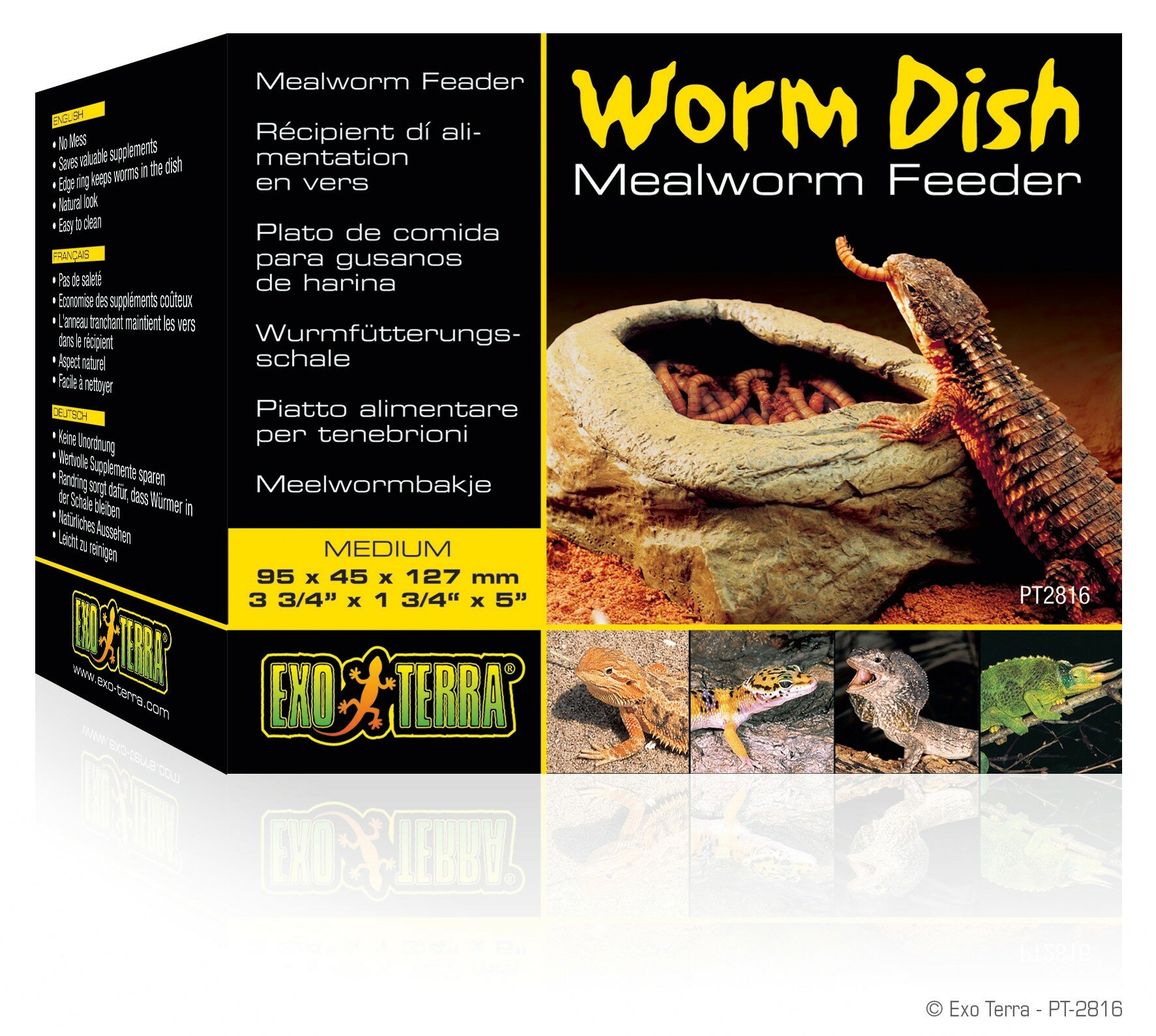 Кормушка для живого корма Worm Dish, 13х10х4 см. PT2816 (H228169)