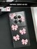 Чехол на Infinix Zero 40 5G / Инфиникс Зеро 40 5G с принтом "Pink Bows", прозрач...