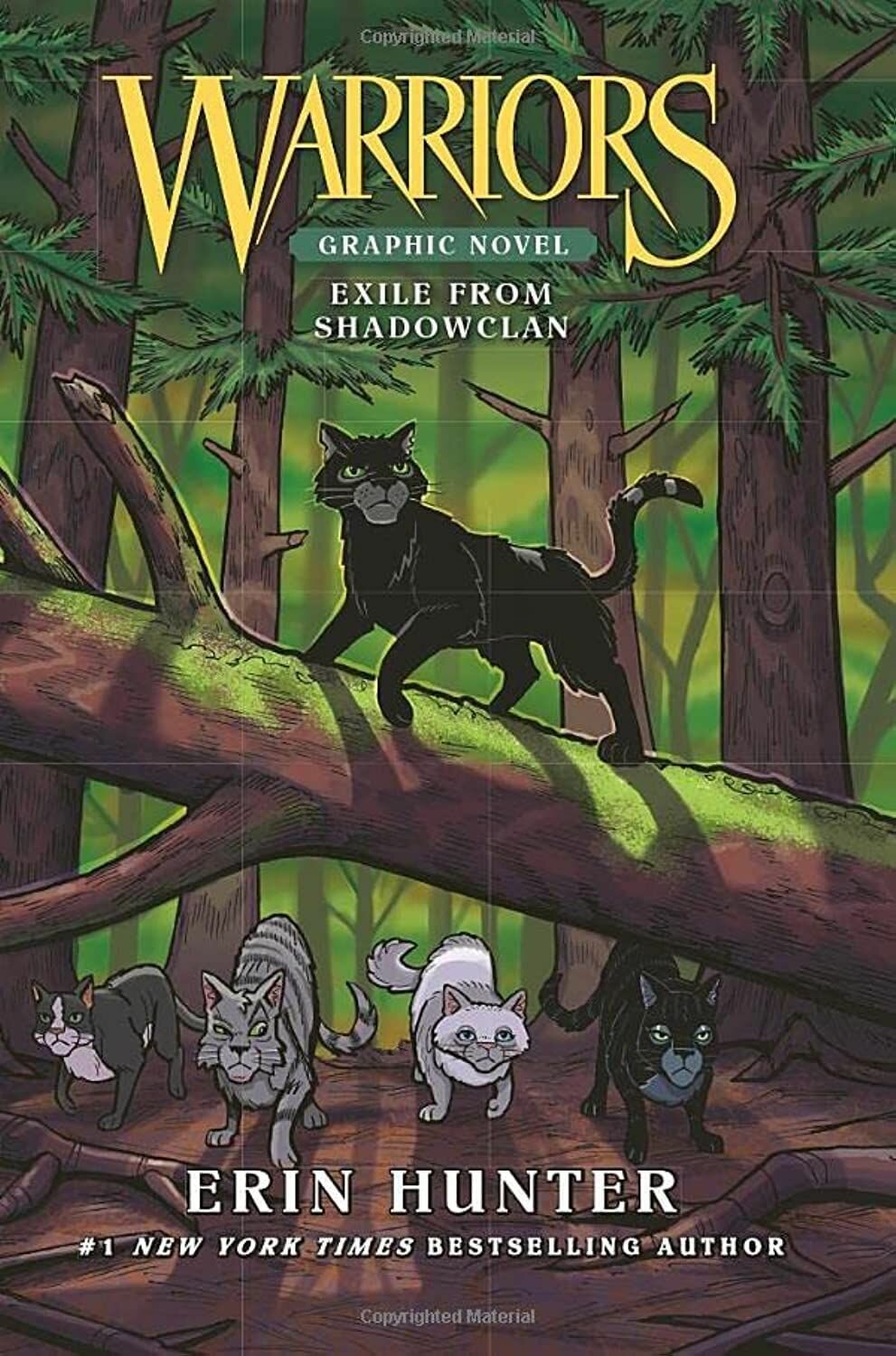 Warriors: Exile from ShadowClan Reprinted books